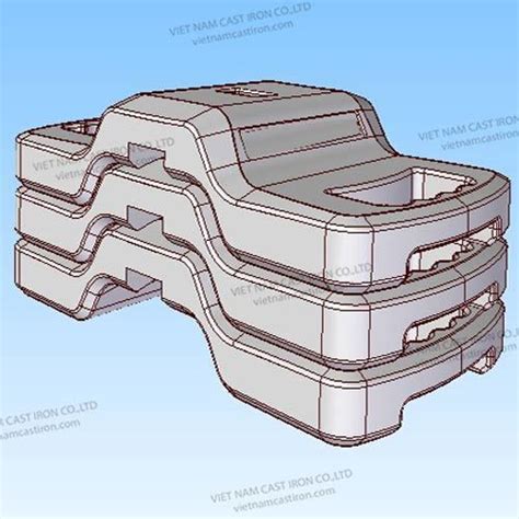 Cast Iron Scaffolding Counterweight Vietnam Oem Casting Manufacturer