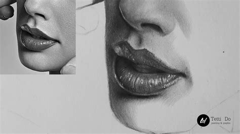 Как рисовать губы Штриховка в портрете Youtube