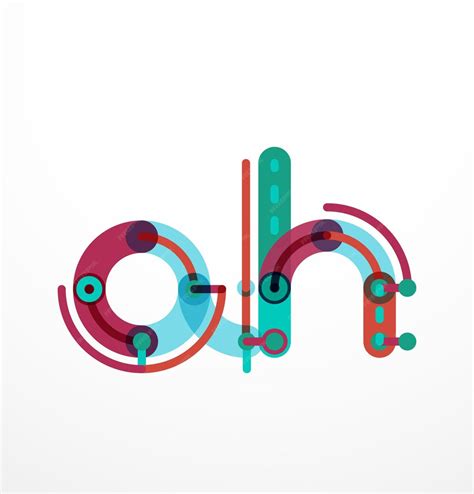 Premium Vector Colorful Funny Cartoon Letter Icon