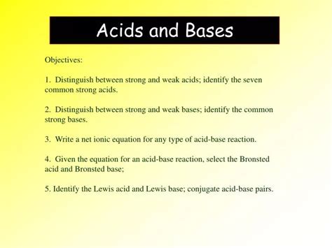 Ppt Acids And Bases Powerpoint Presentation Free Download Id