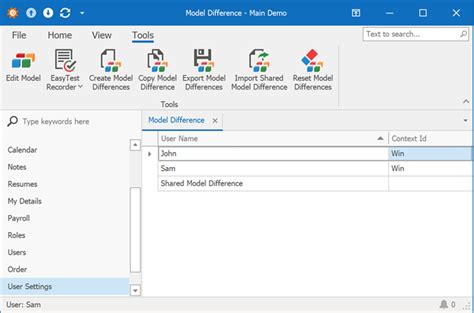 Enable The Administrative UI To Manage End User Settings In The Database XAF Cross Platform