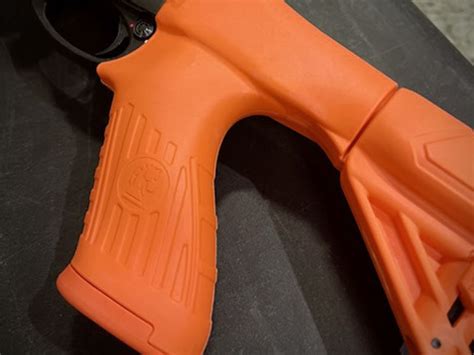 Orange Less Than Lethal Ex Performance Grip And Stock 12g Shotguns Adaptive Tactical