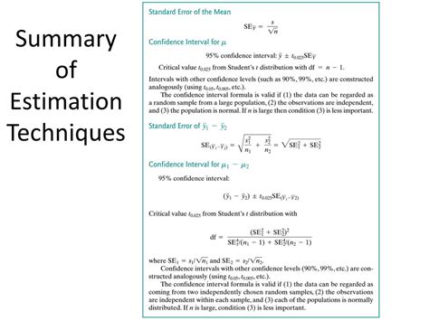Ppt Example Statistical Estimation Powerpoint Presentation Free