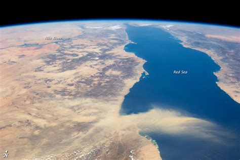 Astronaut View Of The Red Sea On Earthsky Earth Earthsky