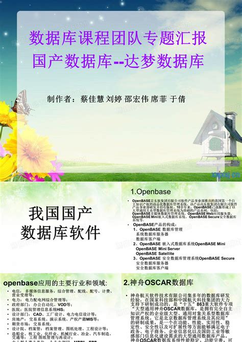 达梦数据库与国产数据库ppt模板下载编号qxoxzxew熊猫办公