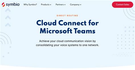 Teams Direct Routing Quick Setup Easy Management Symbio
