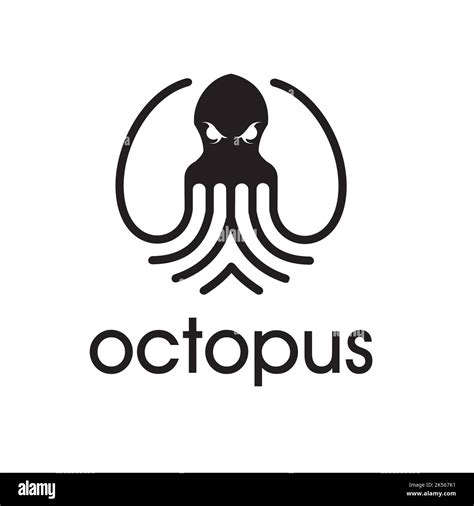 Octopus Exclusive Logo Design Inspiration Stock Vector Image And Art Alamy