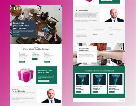 Coaching Website On Behance