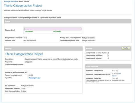 Tutorial Managing Results With The Requester Website By Amazon