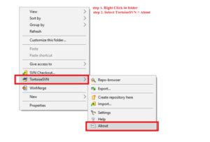 How To Check TortoiseSVN Version On Windows TechnoVans
