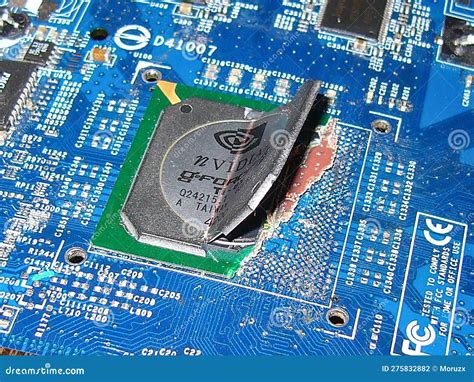 Broken Nvidia Graphics Card Gpu Editorial Photography Image Of Card