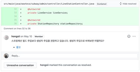 왜 Constructor Injection을 사용해야 하는가