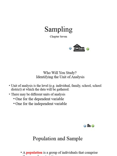 chapter 7 sampling pdf sampling statistics stratified sampling