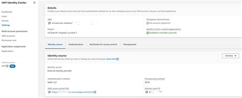 AWS IAM Identity Center AWS SSO Federation With OKTA Identity Provider