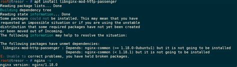 Ubuntu Focal Now Ships NGINX Issue Phusion Passenger GitHub
