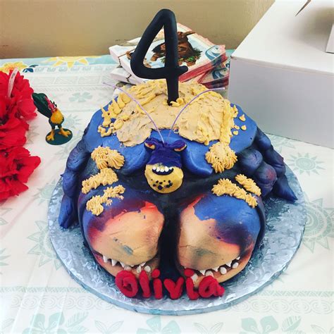 Tamatoa Cake Moana Birthdaycake Disney Tamatoa Birthday Cake