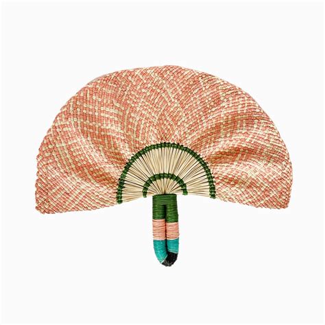 Handwoven Iraca Palm Fan Colombian Wedding Favor Beach Decor Etsy