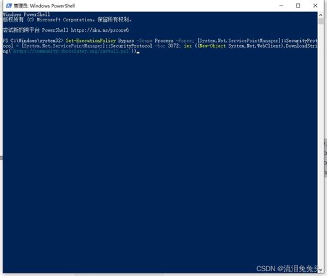 windows安装chocolatey csdn博客