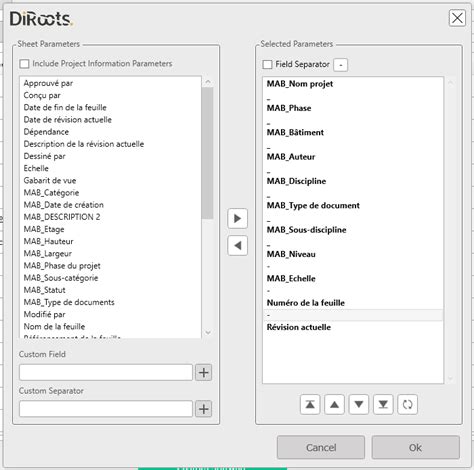 résolu revit diroots pro sheet modifier le nom des fichiers
