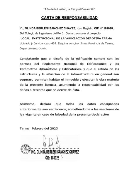 Carta De Responsabilidad Adt Pdf Carta De Responsabilidad Adt Pdf