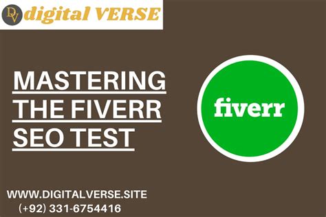 Ppt Mastering The Fiverr Seo Test Powerpoint Presentation Free Download Id 12493711