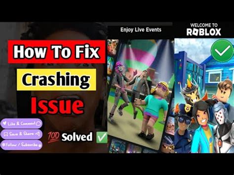How To Fix Roblox Crashing Problem Fix Crash Problem On Roblox How To Fix Roblox Crashing On