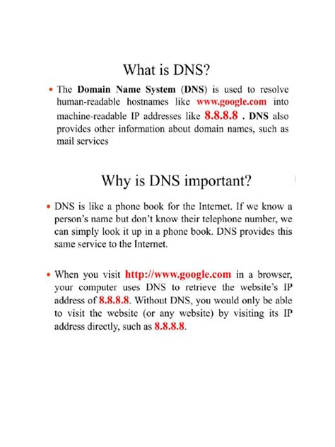 Dns Lecture Notes Pdf