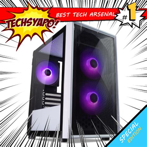 Tecware Forge M2 Compact Matx Argb Case Lazada Ph