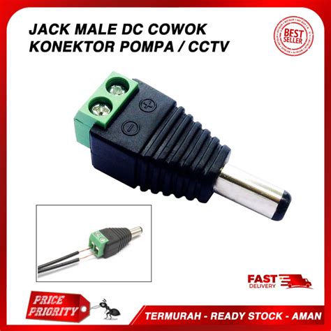 Dc Male Female Jack DC Male Female Jack Male Male Female Connector CCTV Camera DC Pump