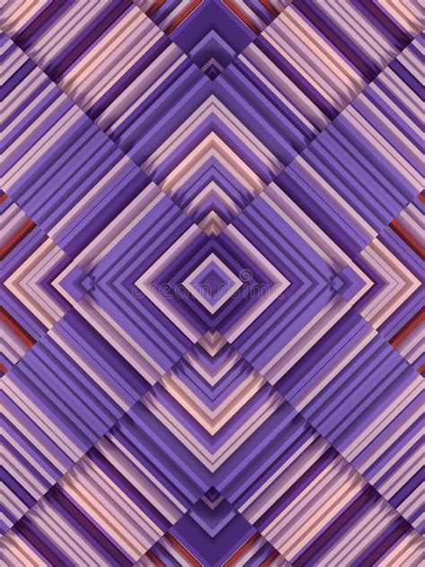 Wave Pattern Of Rectangular Stacks 3d Rendering Cover Design Digital