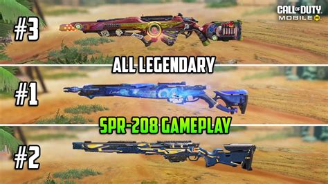 Which Legendary Spr 208 Is Better In Codm New Lucky Draw Gameplay Cod