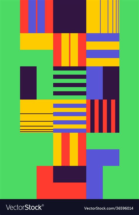 Neon Abstract Pattern Royalty Free Vector Image