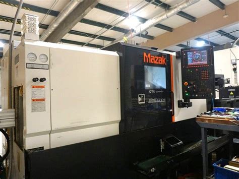 Mazak Cnc Mazatrol Smooth C 6 000 Rpm Qtu 200msy 4 Axis