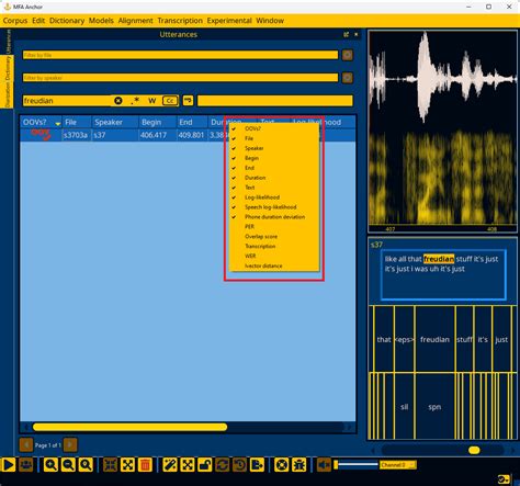 Inspecting Utterances — Anchor Annotator 05 Documentation