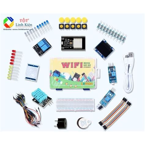 Esp32 Iot Starter Kit Bộ Thực Hành Esp32 Iot Esp 2s Starter K