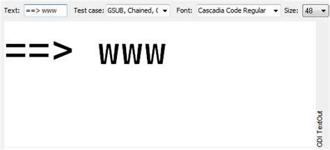 Turbo Synedit And Font Ligatures Vcl Delphi Praxis En