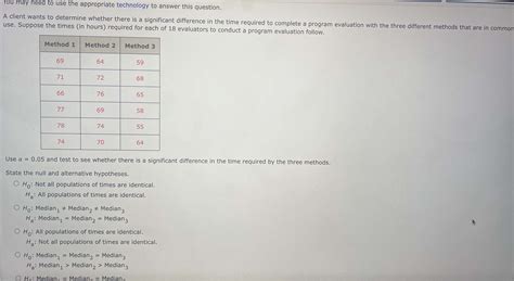 Solved Use α and test to see whether there is a Chegg com