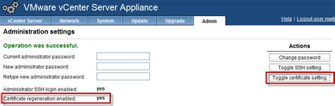 Automating SSL Certificate Regeneration In VCSA VCenter Server Appliance