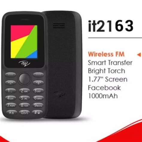 Basic Phone Itel It 2163 Mobile Phones Original Keypad Original