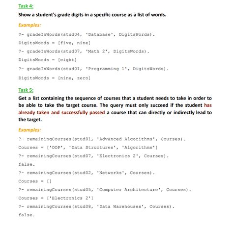Solved Task Get The List Of Babes IDs Grades In Chegg Com