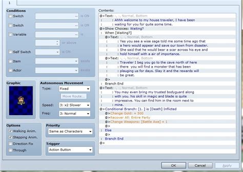 NPC Event Quest Help RPG Maker Forums