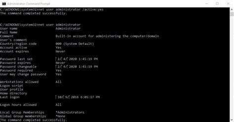 How To Enable Or Disable Administrator Accounts In Windows 10