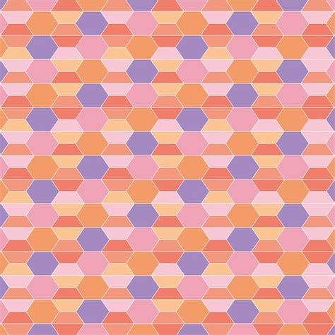 Premium Vector Colorful Hexagonal Background