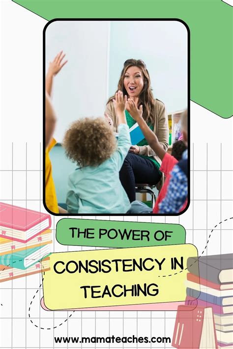The Power Of Consistency In Teaching Mama Teaches
