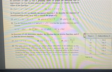 [solved] answer 13 20 please in exercises 11 and 12 use a graphing