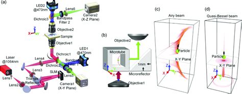 Optical Guiding Of Microparticles Using Nondiffracting Beams A Download Scientific Diagram