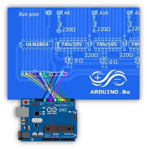 Cubo Led 8x8x8 Hardware Arduino Forum