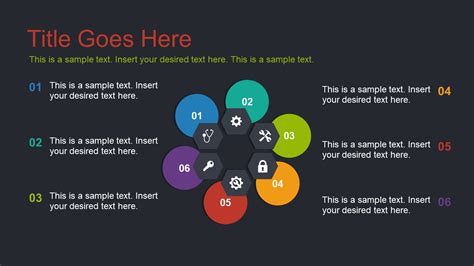 Free Dark Slides Template For PowerPoint SlideModel