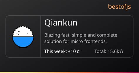 Best Of Js • Qiankun Best Of Js • Qiankun