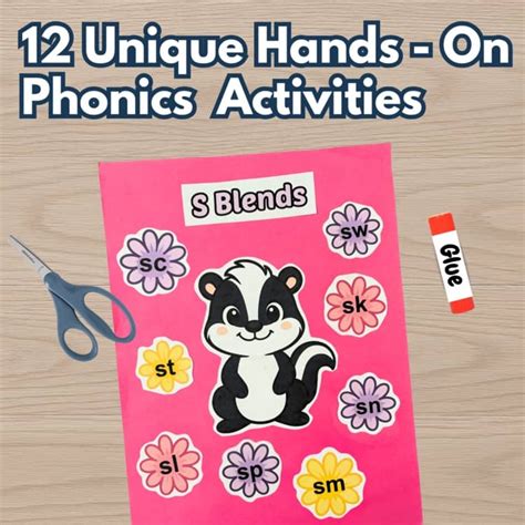 Phonics Craft Bundle Phonics Anchor Charts Blends Digraphs Diphthongs Bossy